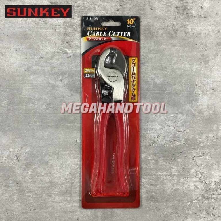 คีมตัดสายเคเบิ้ล รุ่น SU-10B SUNKEY ใช้สำหรับตัดสายไฟขนาดใหญ้